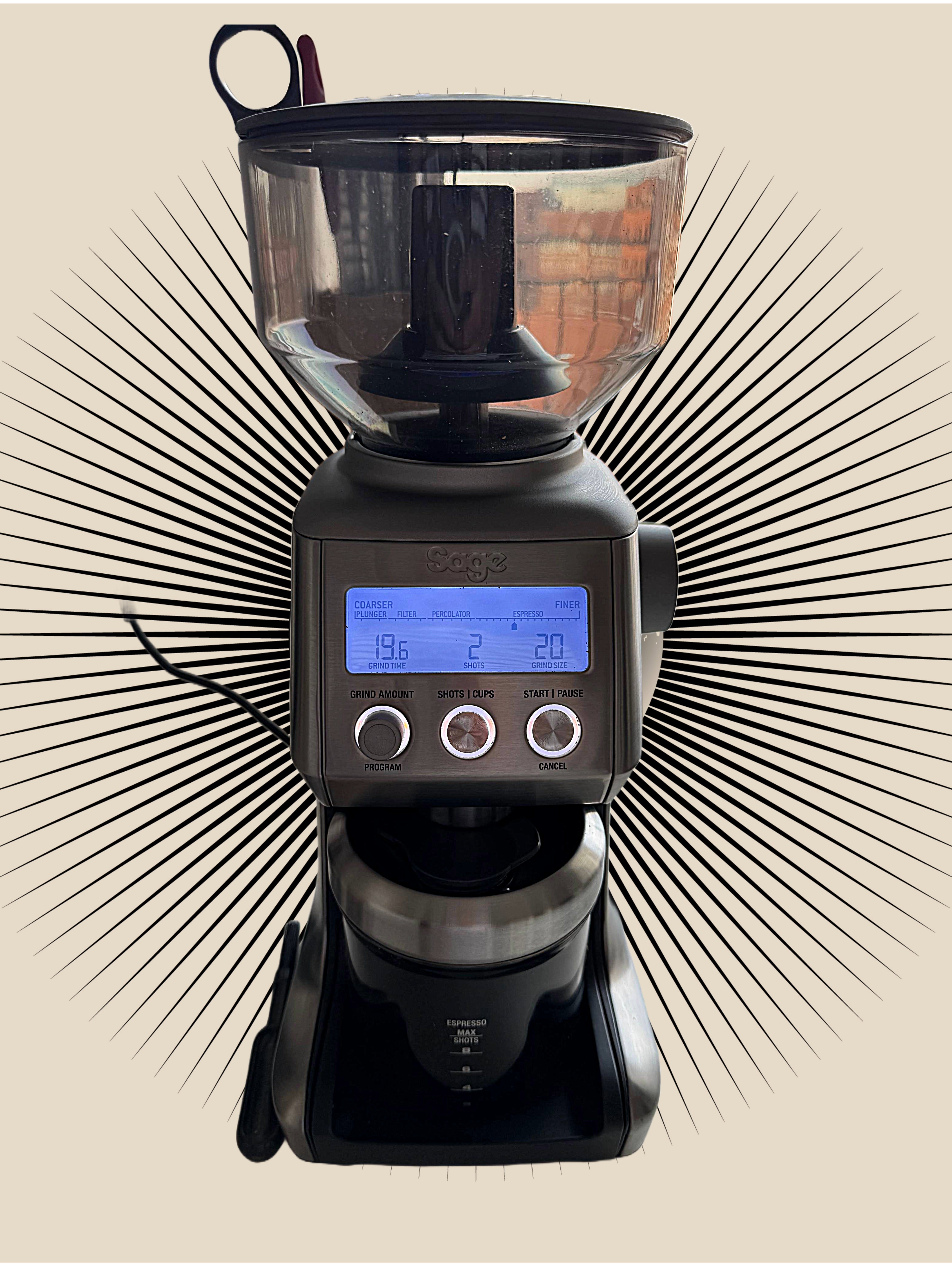 Sage Smart Grinder Pro – præcis og alsidig kaffekværn | BronxBarista